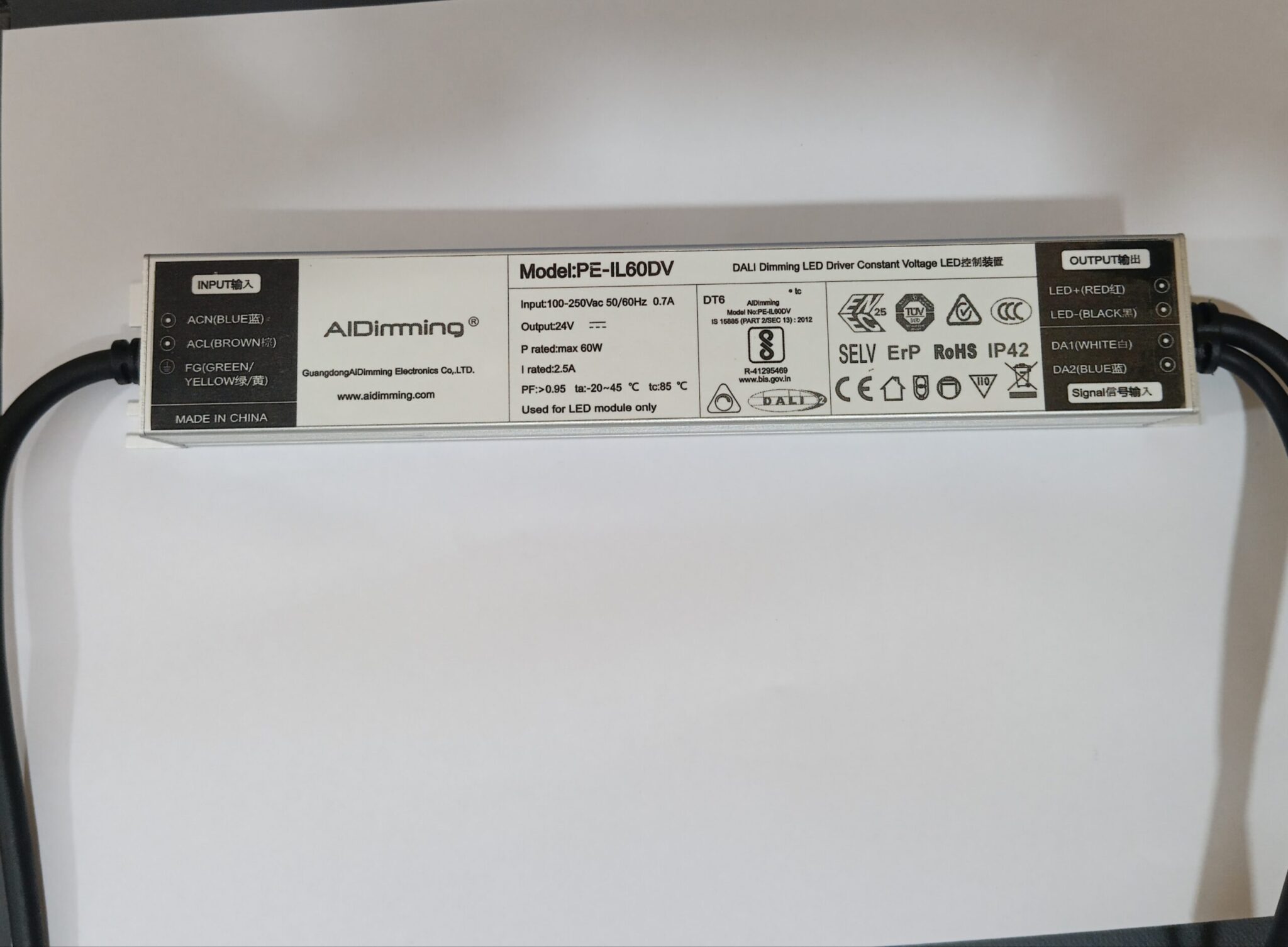 Buy DALI Drivers Online | LED Dimmable DALI Drivers - Sarlux